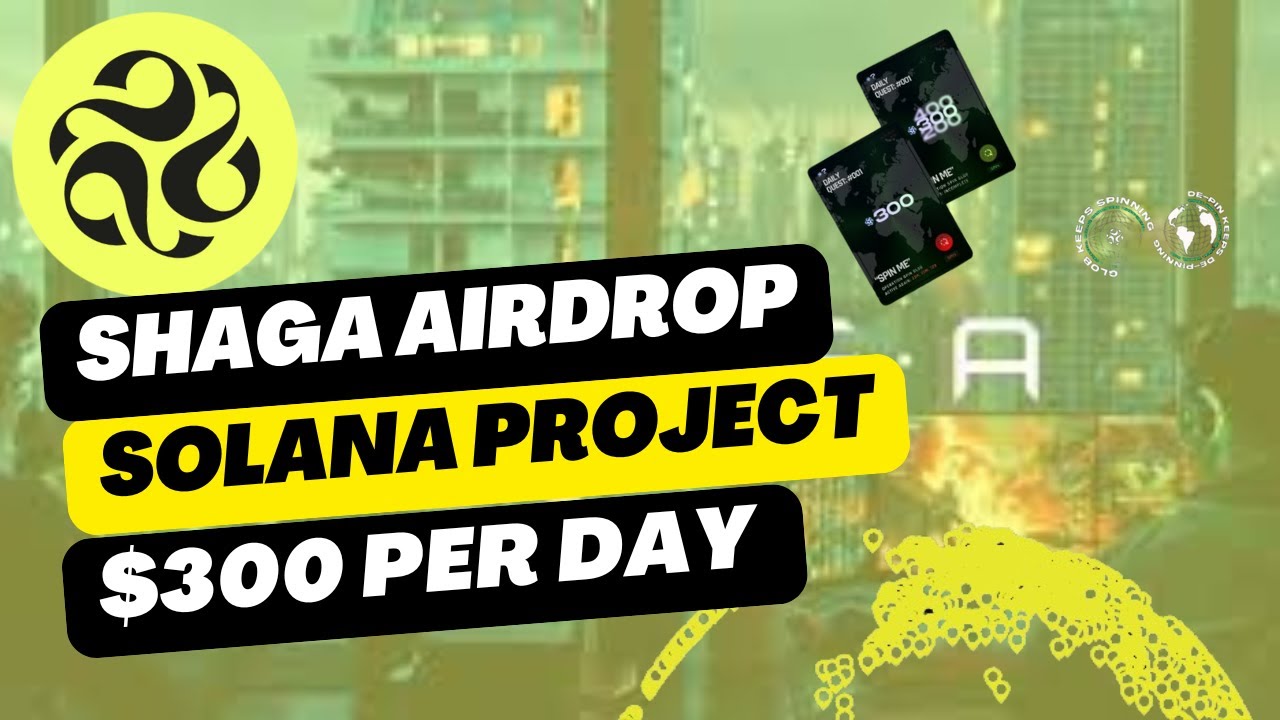 Shaga Airdrop of 2024 » Claim free GLOB Points » - YouTube