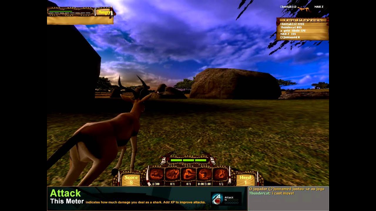kuma games Ipredator 2; cheta vs gazela tutorial - YouTube