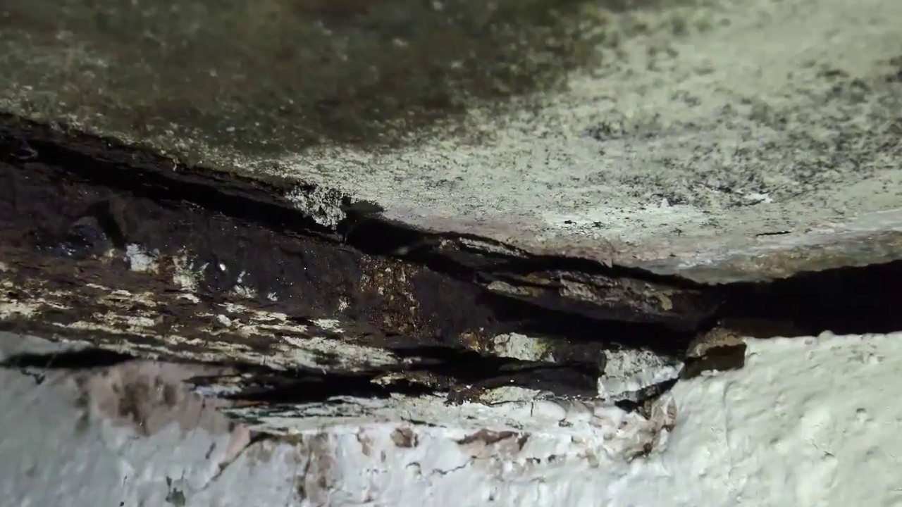 Structural damage from rusting iron - YouTube