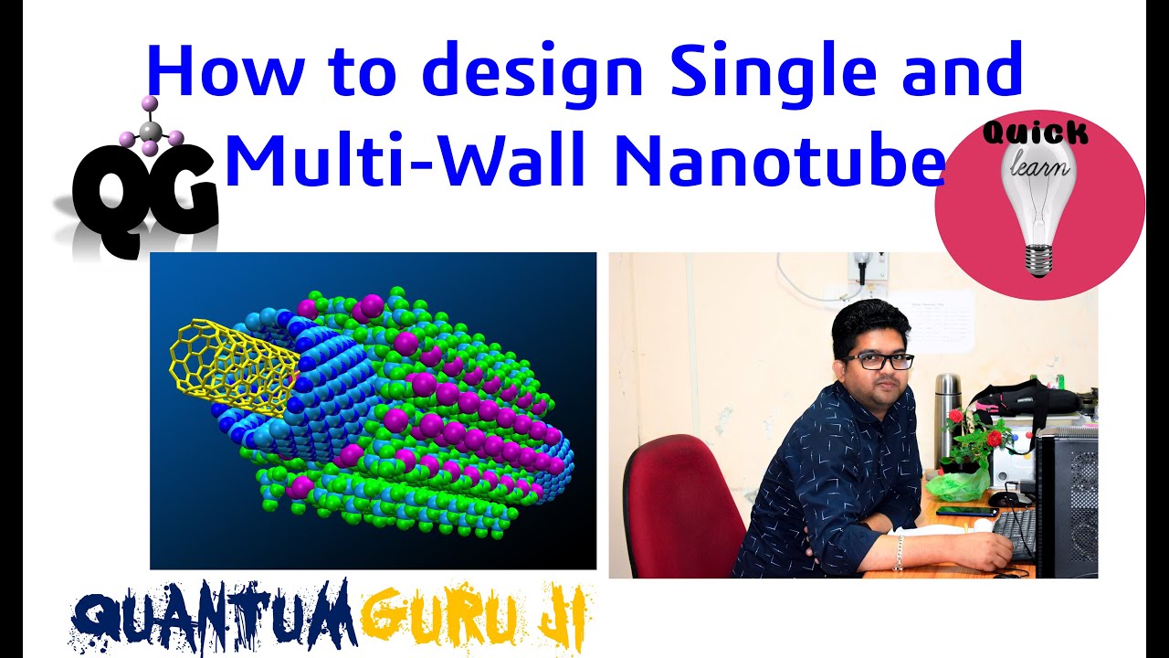 How to design Single and Multi Wall Nanotube || Gaurav Jhaa - YouTube
