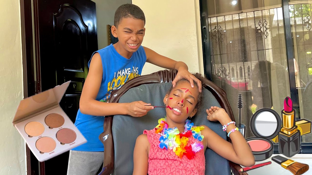 DUELO DE HERMANOS 👦🏻😂-(los menores rd) - YouTube