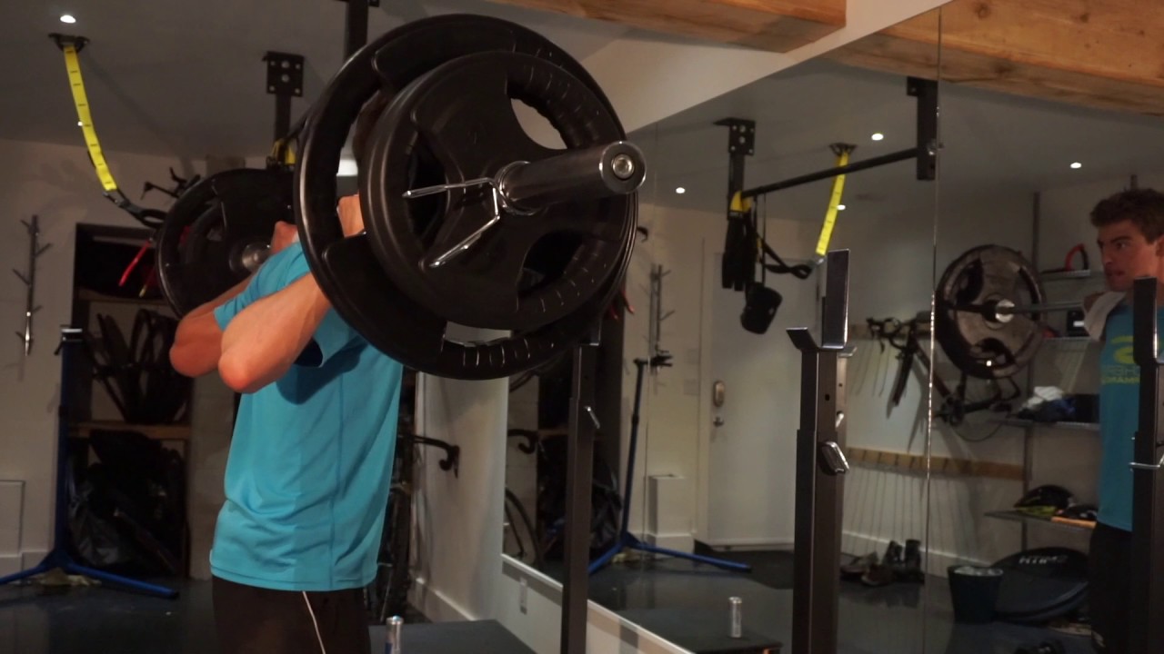 Gym workout for Ironman training - YouTube