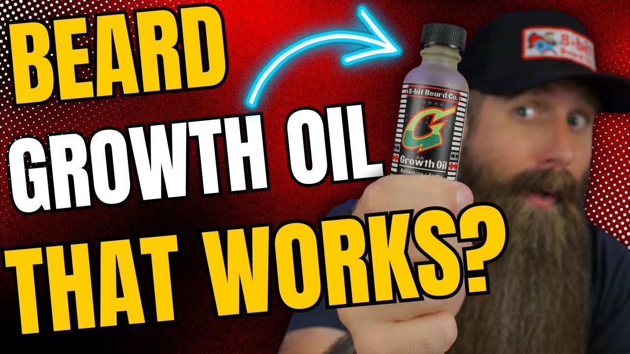 Beard Growth Oil [All Natural] by 8 bit Beard Co! - YouTube