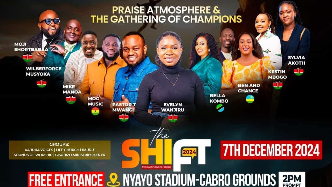 THE SHIFT 2024 || GATHERING OF CHAMPIONS X PRAISE ATMOSPHERE || PASTOR T MWANGI & EVELYNE ...