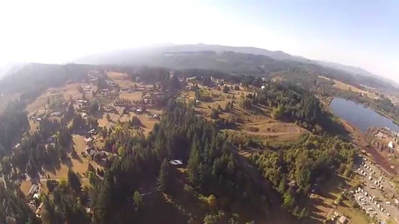 Gopro Hero2 Foster Lake, Ore Aerial Video, Foster Oregon - YouTube