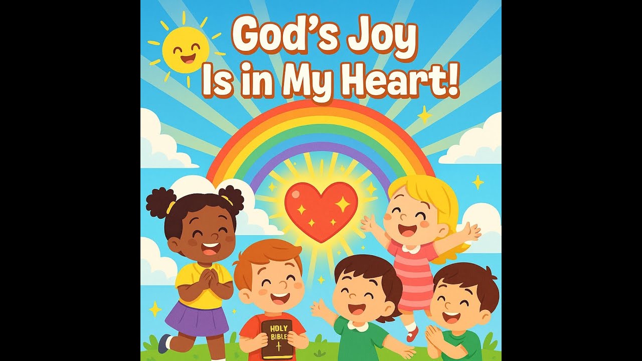 🌞 God’s Joy Is in My Heart! ️ | Christian Song for Kids | Faith-Based ...