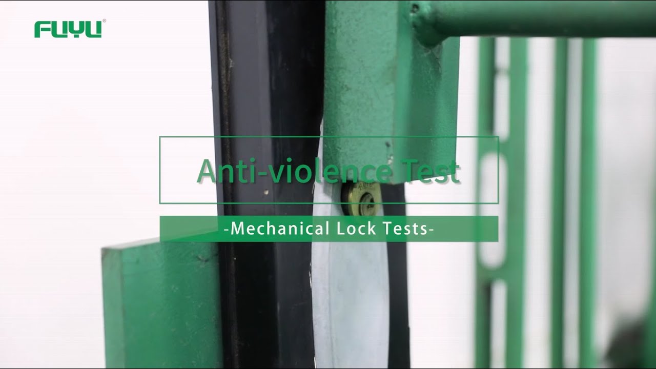 Fuyu Smart Door Lock Manufacturer | Mechanical Door Lock Test - Anti ...