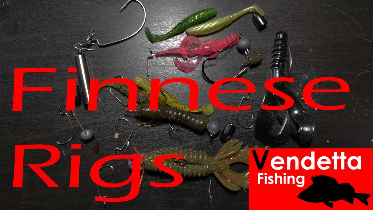 FINESSE RIGS TUTORIALS (Ned Rig, Jika rig, Dropshot) - YouTube