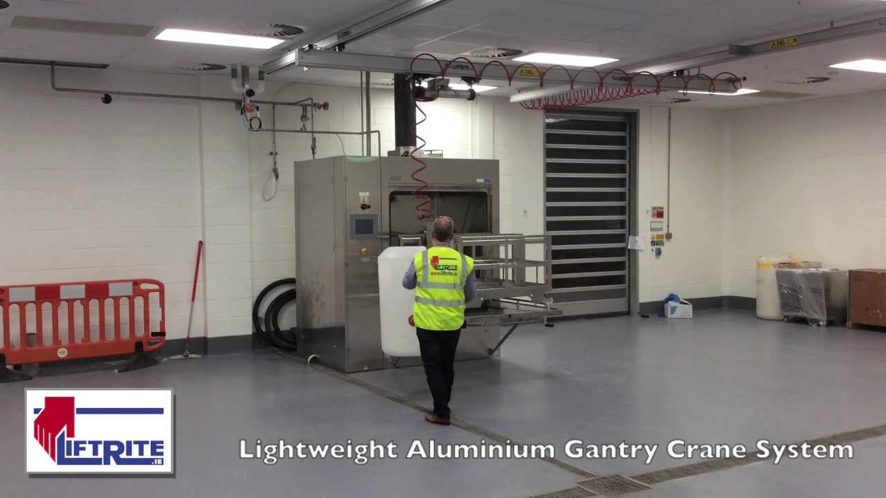 Vacuum Lifter for Drums | Lift Rite - YouTube