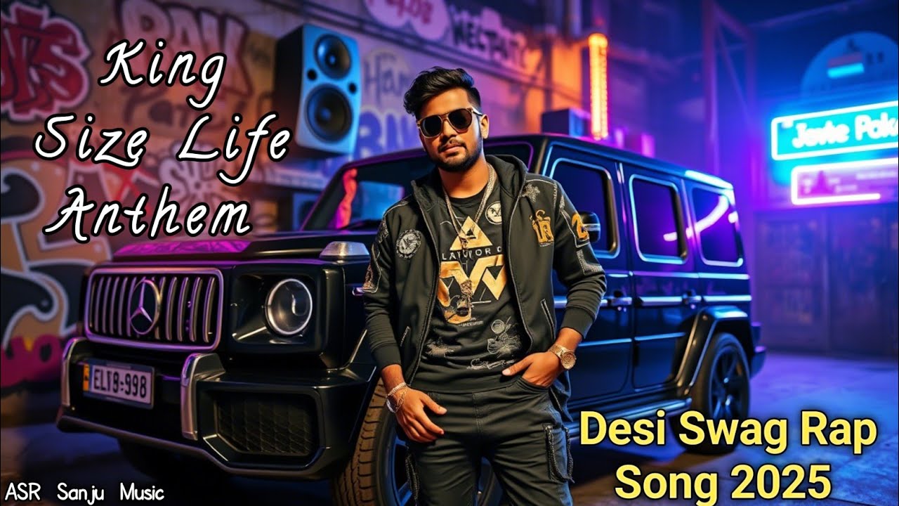 King Size Life Anthem | Desi Swag Hindi Rap Song 2025 | New punjabi ...