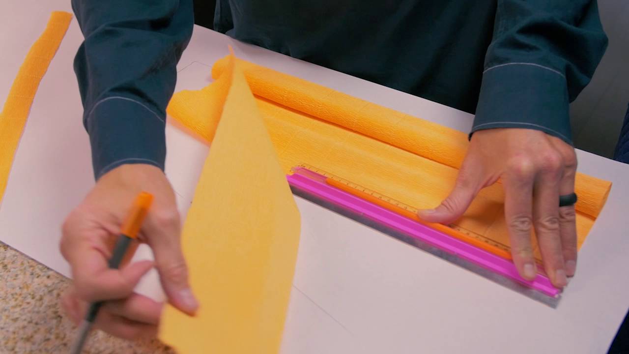 Slice Ceramic Blades Cut Crepe Paper - YouTube