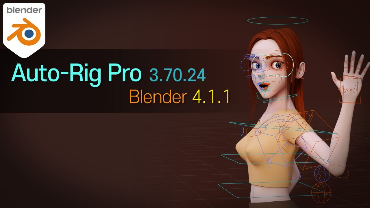 Auto-Rig Pro - Blender 4.1.1 - YouTube
