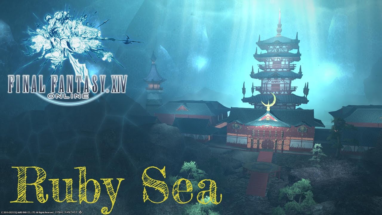 Walking Through Ruby Sea - YouTube