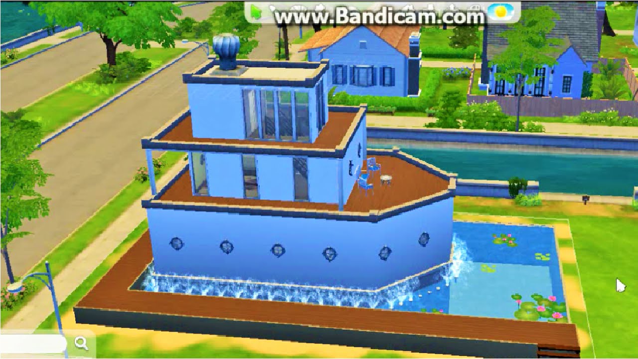 Sims 4 Let's Build: Speed Build - Boat House - YouTube
