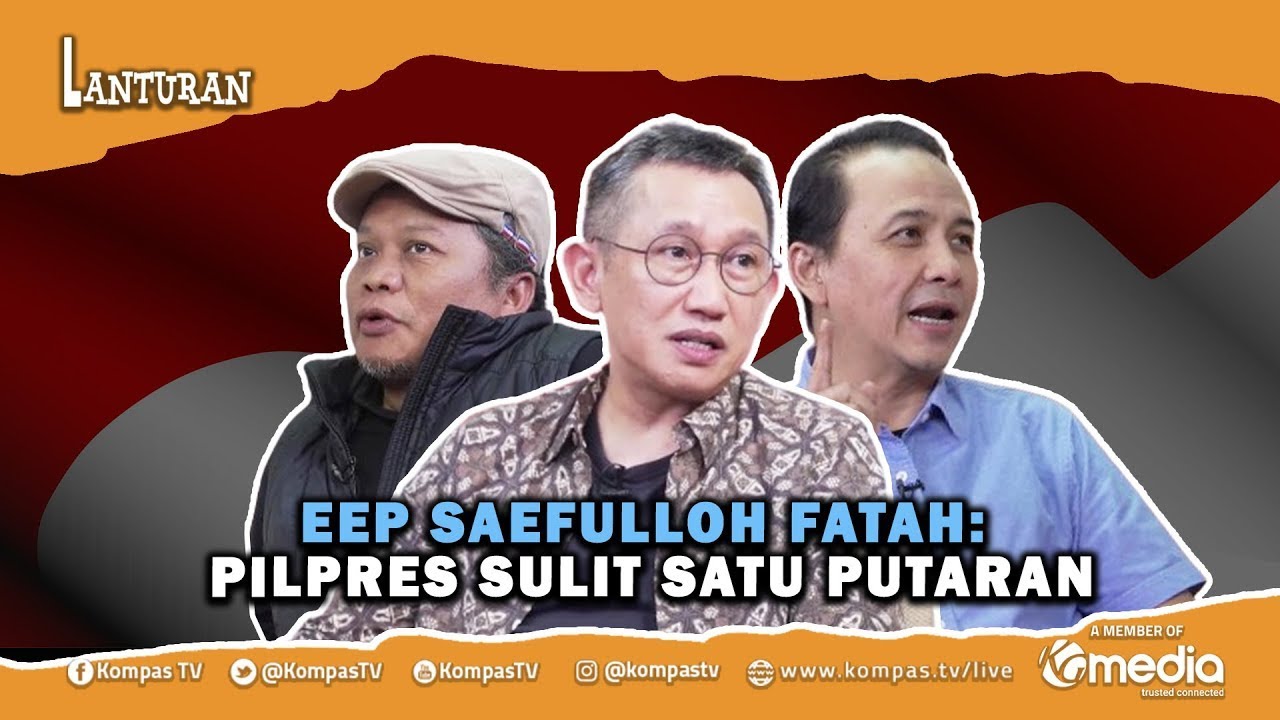 Lanturan | Eep Saefulloh Fatah, Polmark Indonesia: 40 persen pemilih belum menetapkan pilihan ...