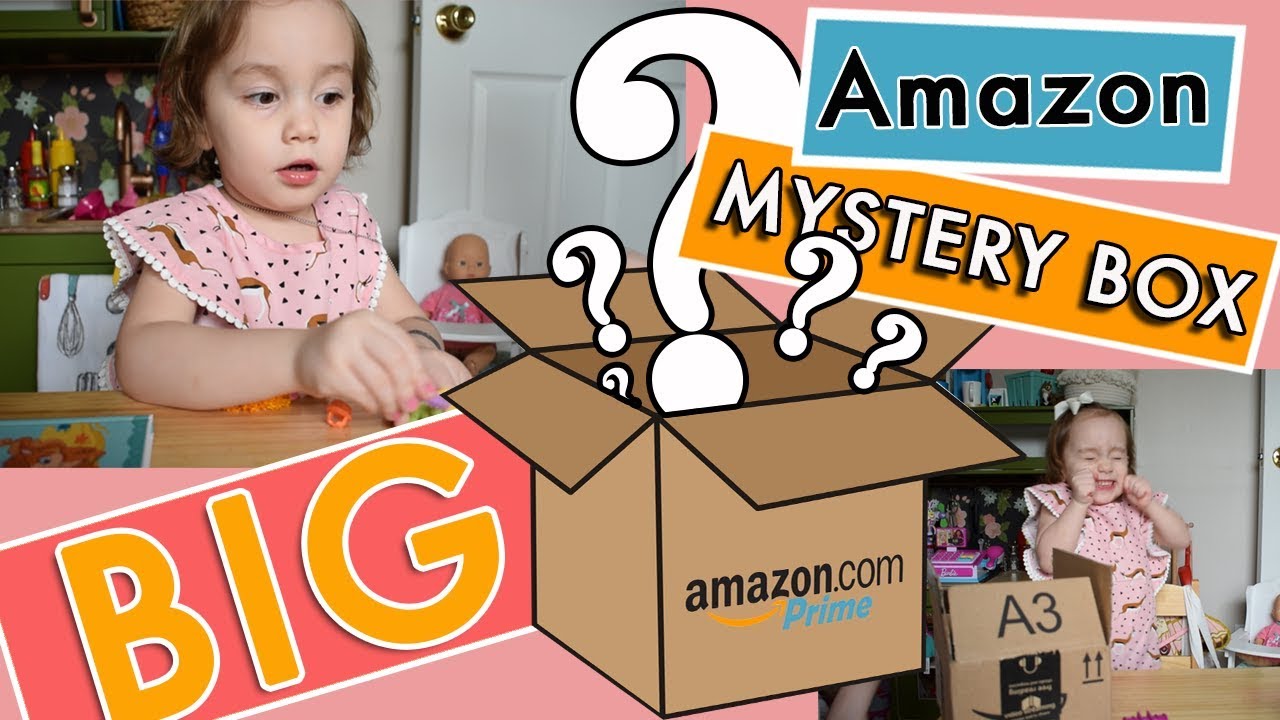 Opening Big Amazon Mystery Box | Unboxing Girls Toys - YouTube