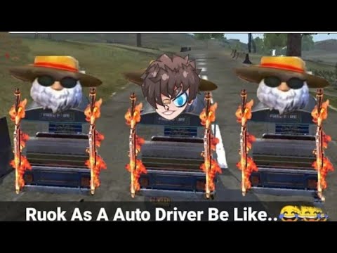 RUOK FF AS A AUTO DRIVER - YouTube