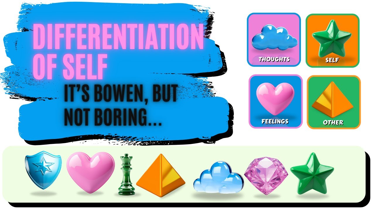Understand Your Self Differentiation Of Self & Bowen - YouTube