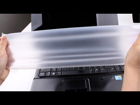 Laptop Keyboard protective film Unboxing and Review - YouTube