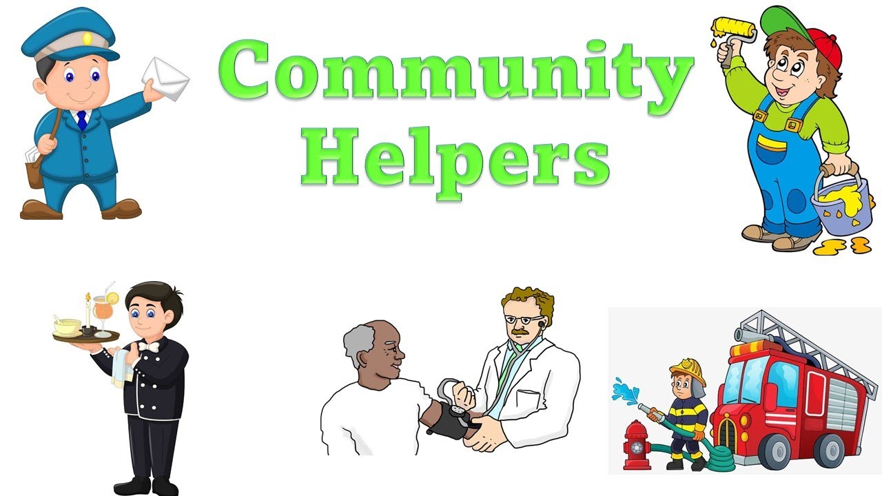 Community Helpers | Our Helpers | Community Helpers for kids | Helpers ...