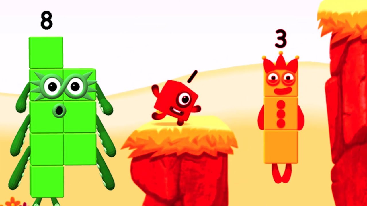 Numberblocks Learning Adventures #58 - Meet the Numberblocks 8 1 3 ...