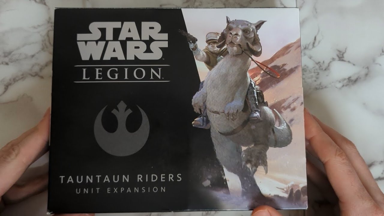Star Wars Legion - Tauntaun Riders expansion Unboxing - YouTube