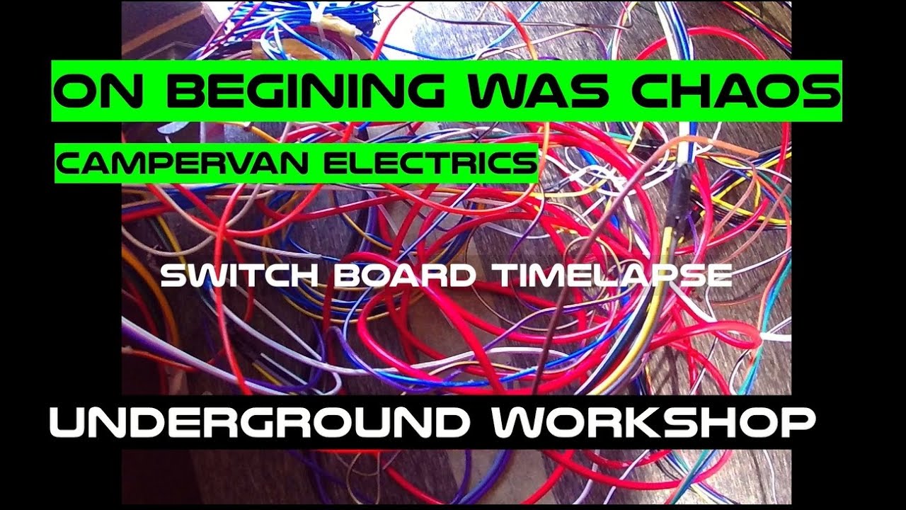 campervan timelapse electric switchboard - YouTube