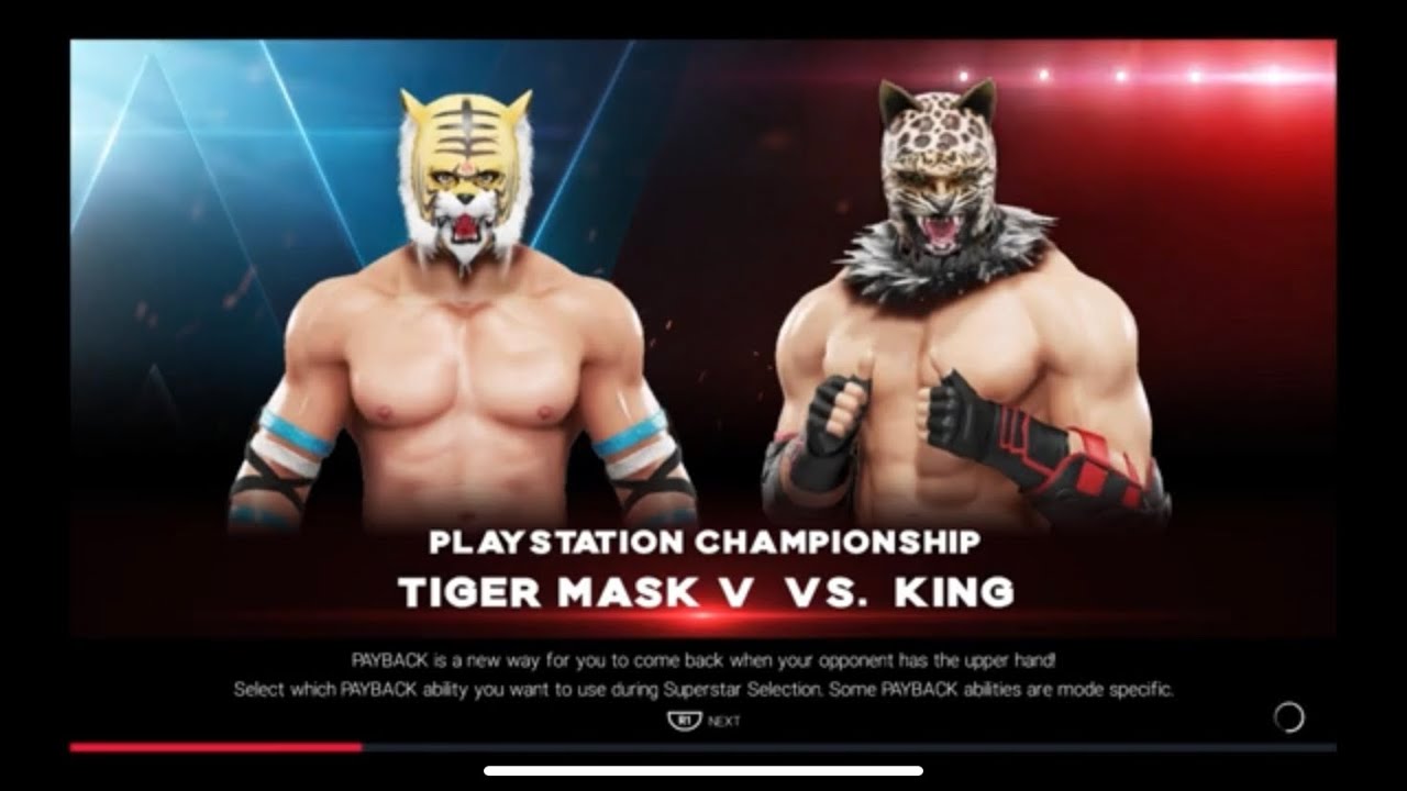 WWE 2K19 King vs Tiger Mask V - YouTube