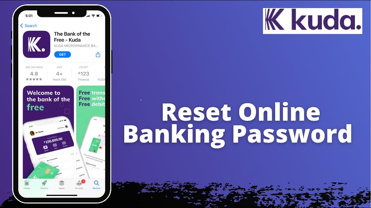 How to Reset Kuda Account Password | Kuda App - Recover Account 2021 ...