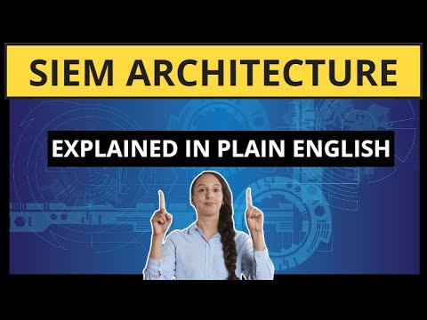 FINALLY SIEM Architecture Explained ! - YouTube