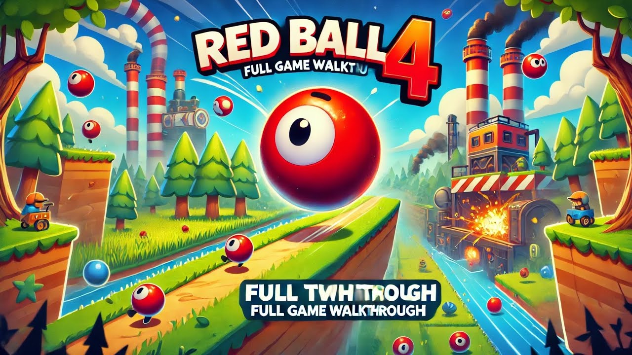 Red Ball 4 Full Game Walkthrough (All Levels + Boss Fights) - YouTube