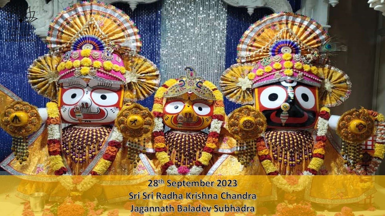28th September 2023 Darshan - YouTube