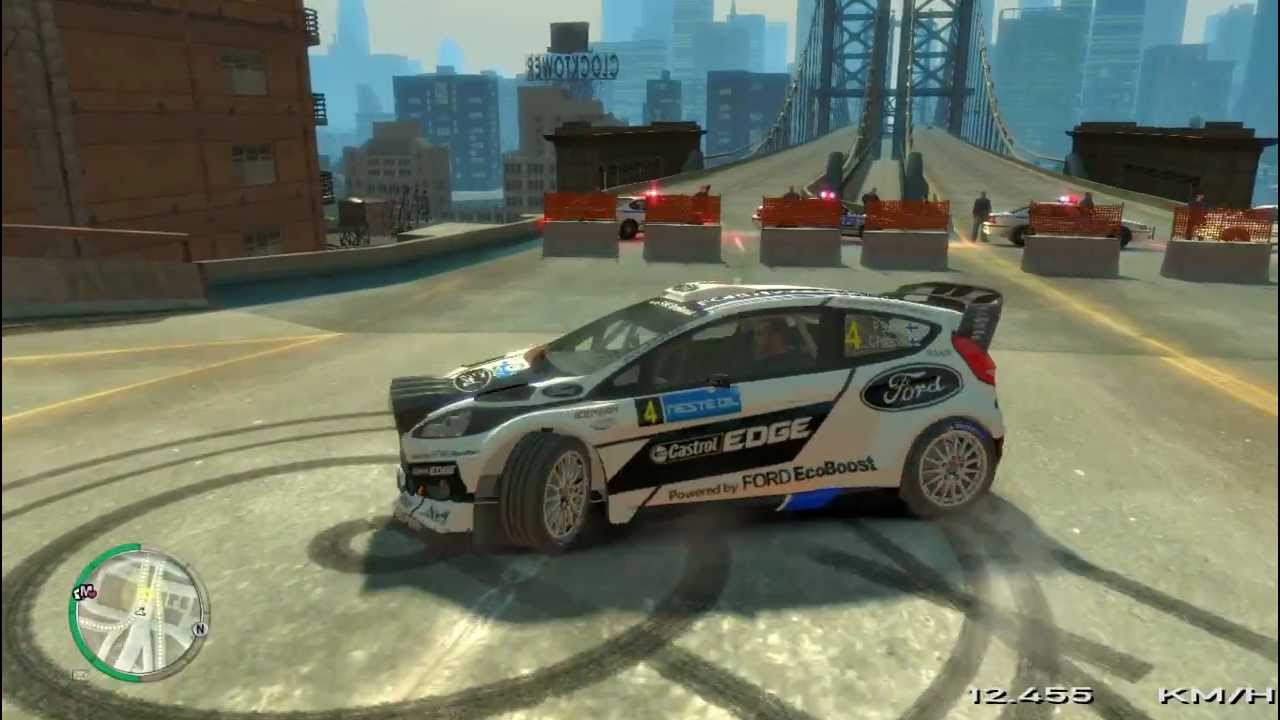 GTA IV - Bug And New Map - YouTube