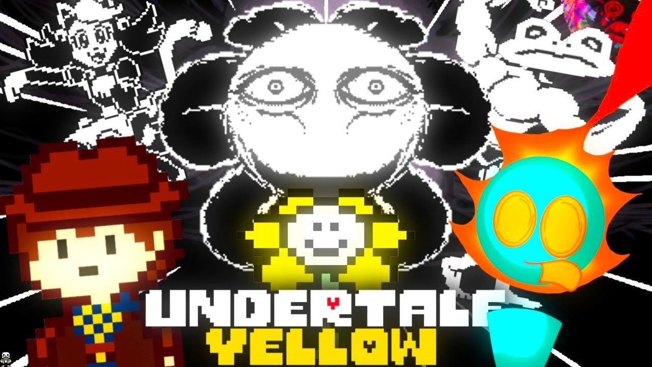 THIS ENDING IS NIGHTMARE FUEL | Undertale Yellow Full Neutral Route ...