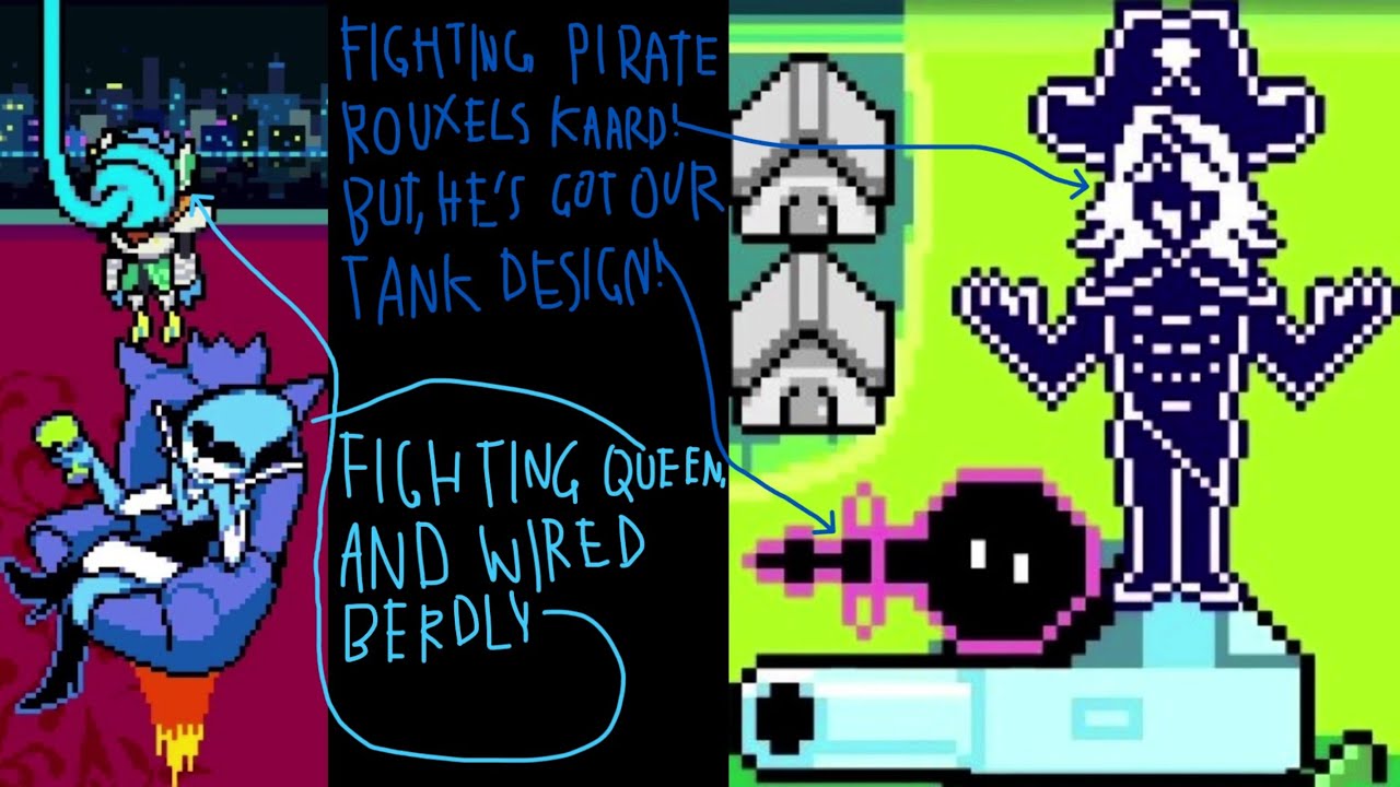 PIRATE ROUXLS FOUGHT US WITH OUR TANK?! WE BATTLED QUEEN AND WIRED ...