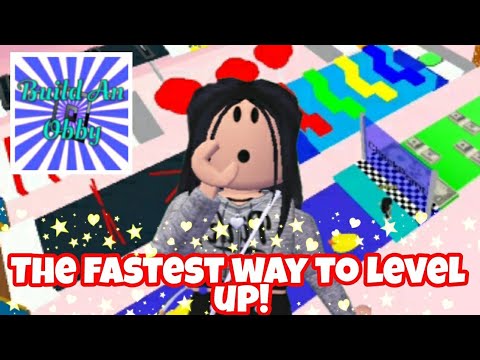 How to level up fast in Build an obby! (Roblox) - YouTube