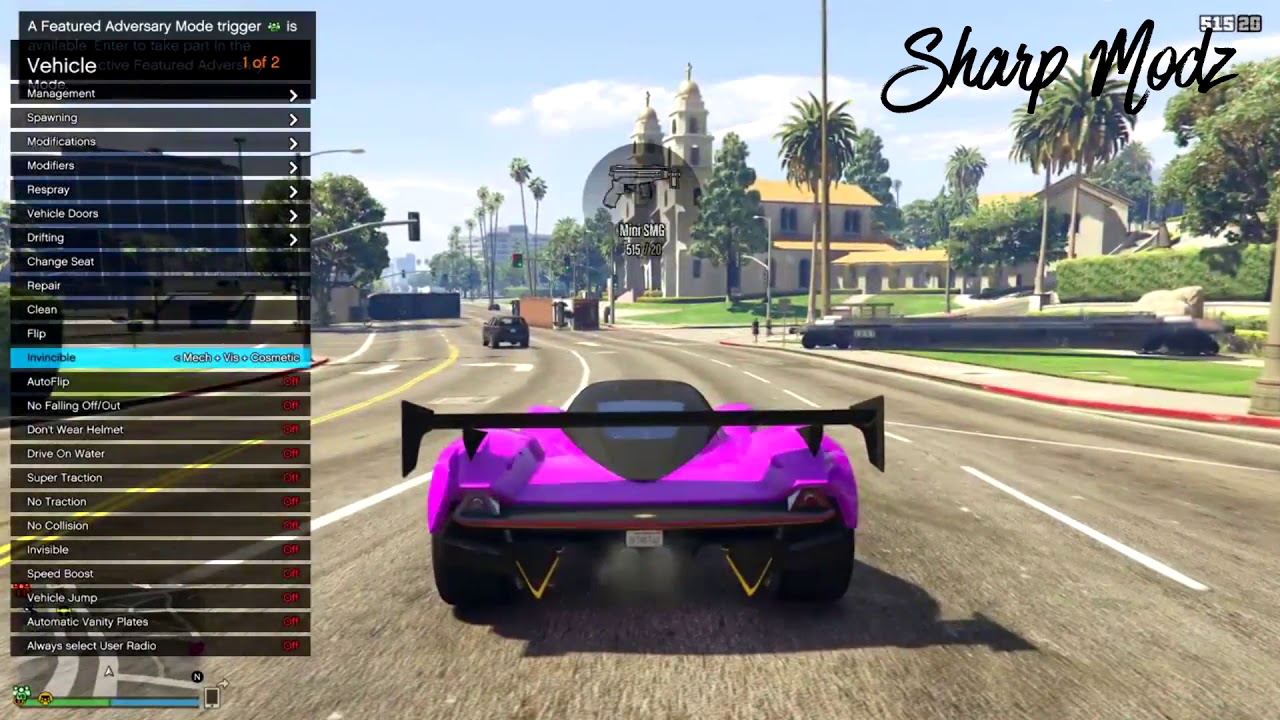 Infamous gta 5 mod menu - ludaand