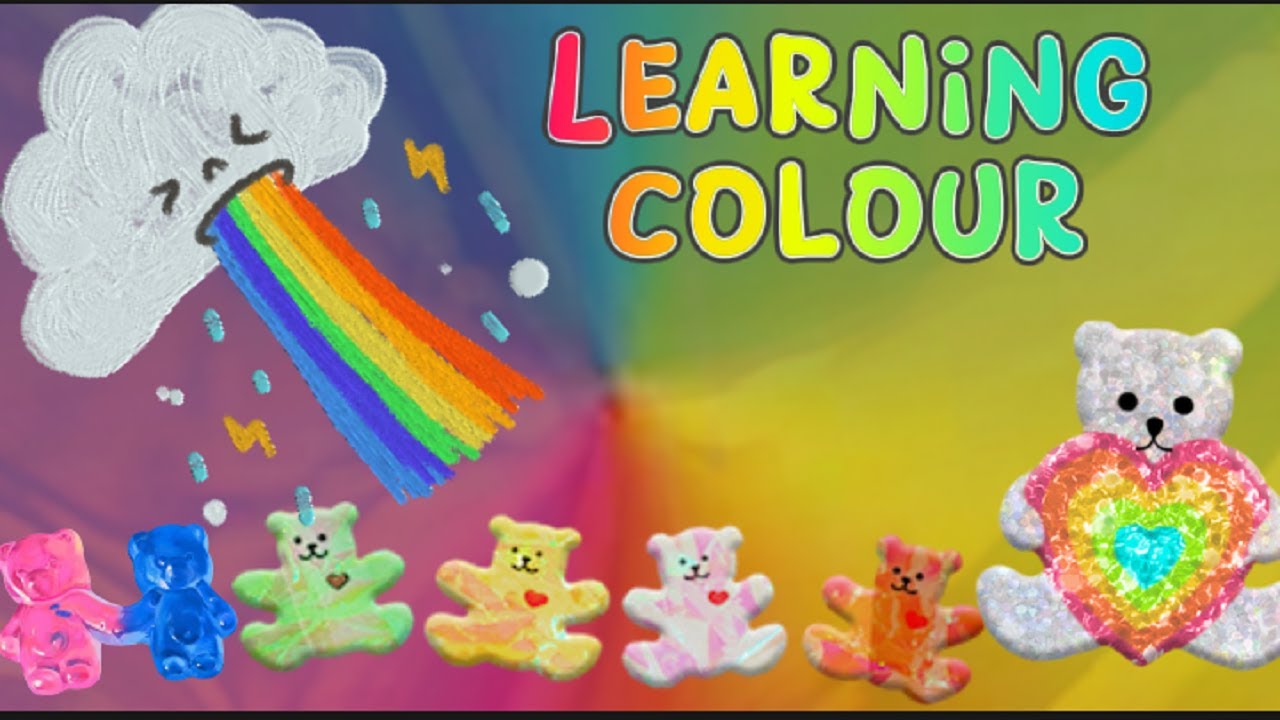 Learning colours for toddlers | Best colour learning video for kids ...