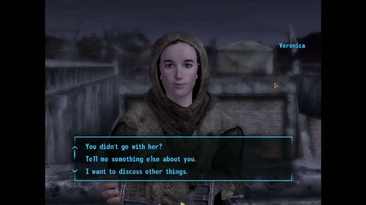 Veronica is bisexual! (fallout new vegas) - YouTube