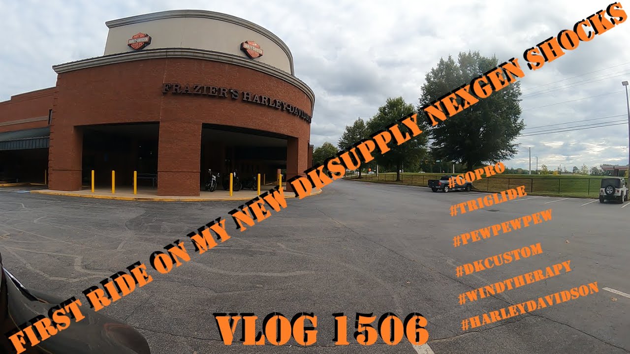 First Ride on my new DK Custom NexGen Shocks - YouTube
