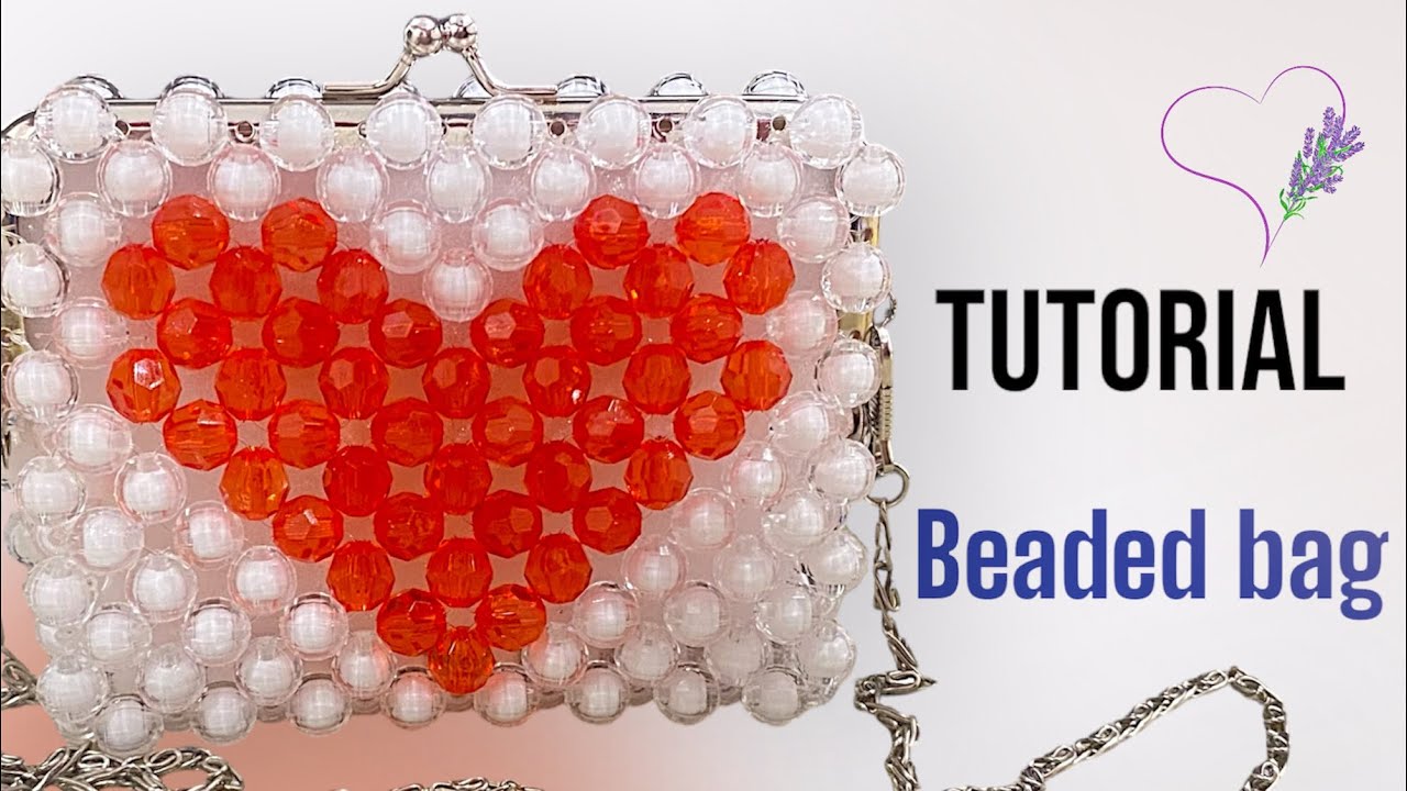 "How to Make a Chic Beaded Bag with Clasp | Step-by-Step Tutorial ...