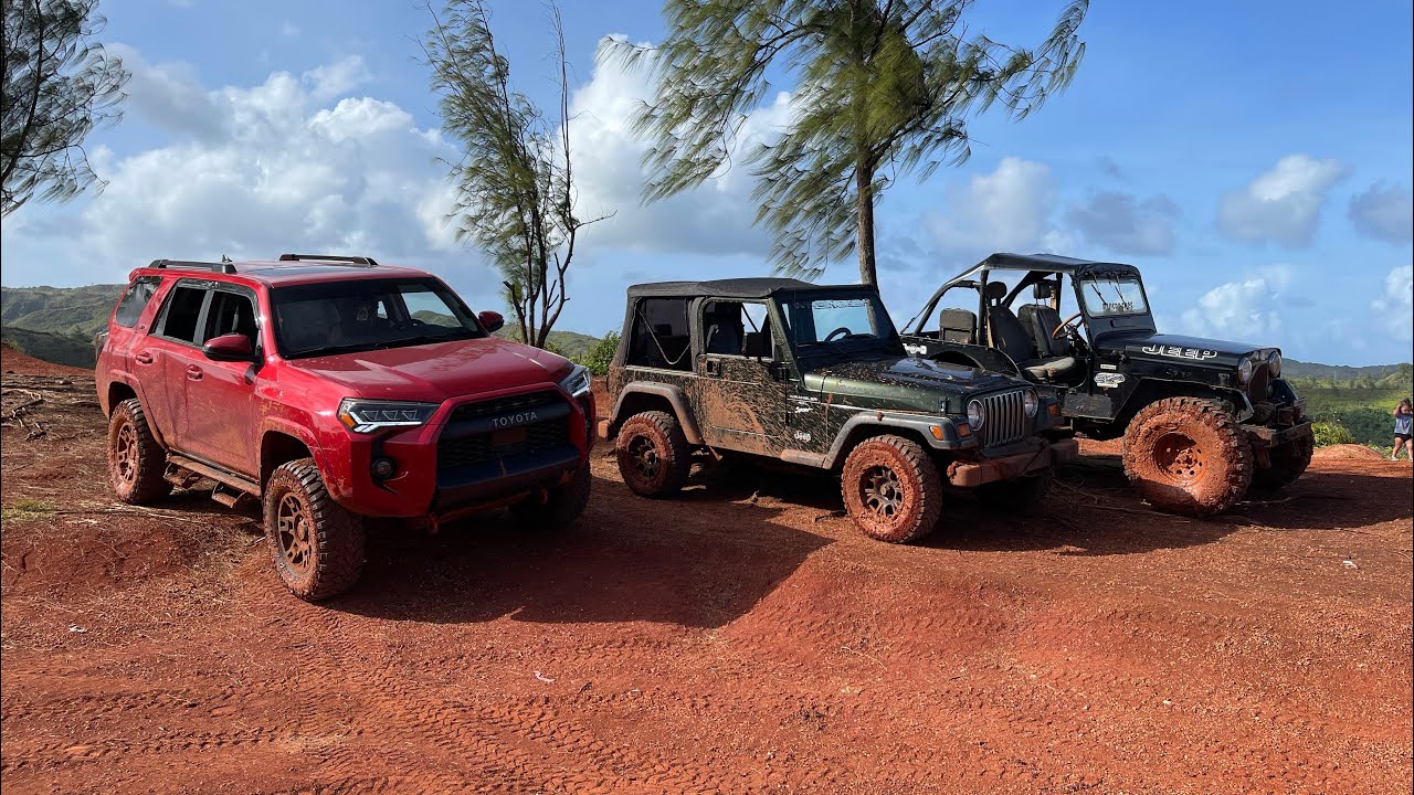 Tank Farm Trails on the Island of Guam!!!Monster Jeep, Stock Tj Jeep ...