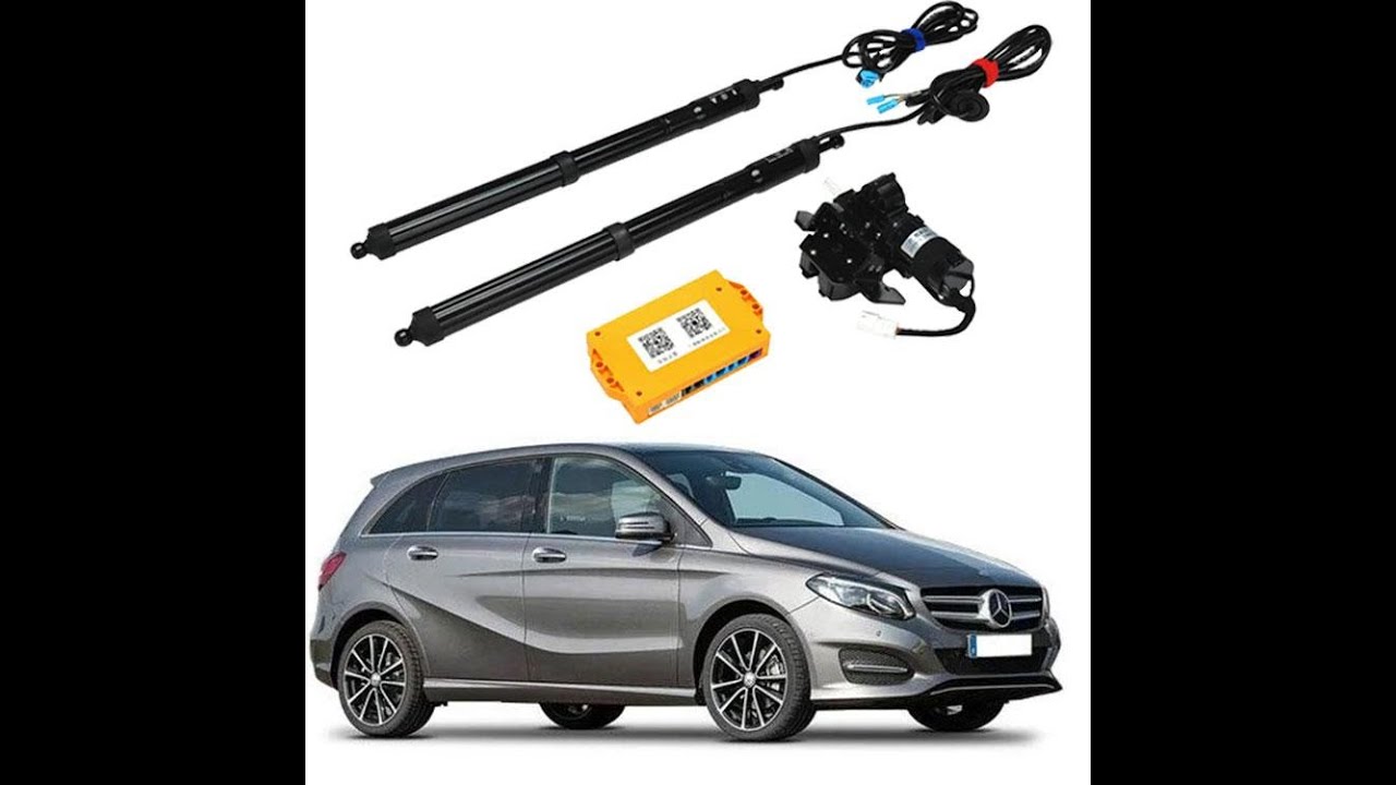 Electric Tailgate for Mercedes-Benz B - YouTube