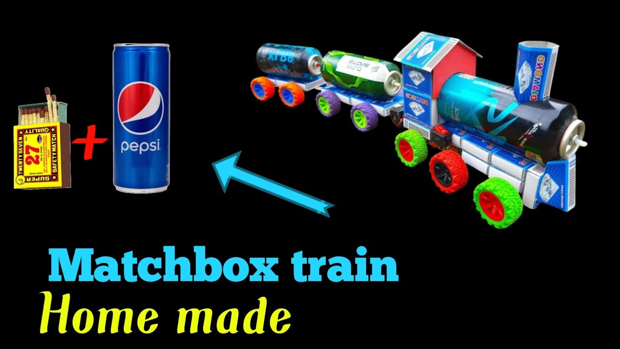 How to Make Matchbox Train II DIY Matchbox Train II Matchbox Train At ...