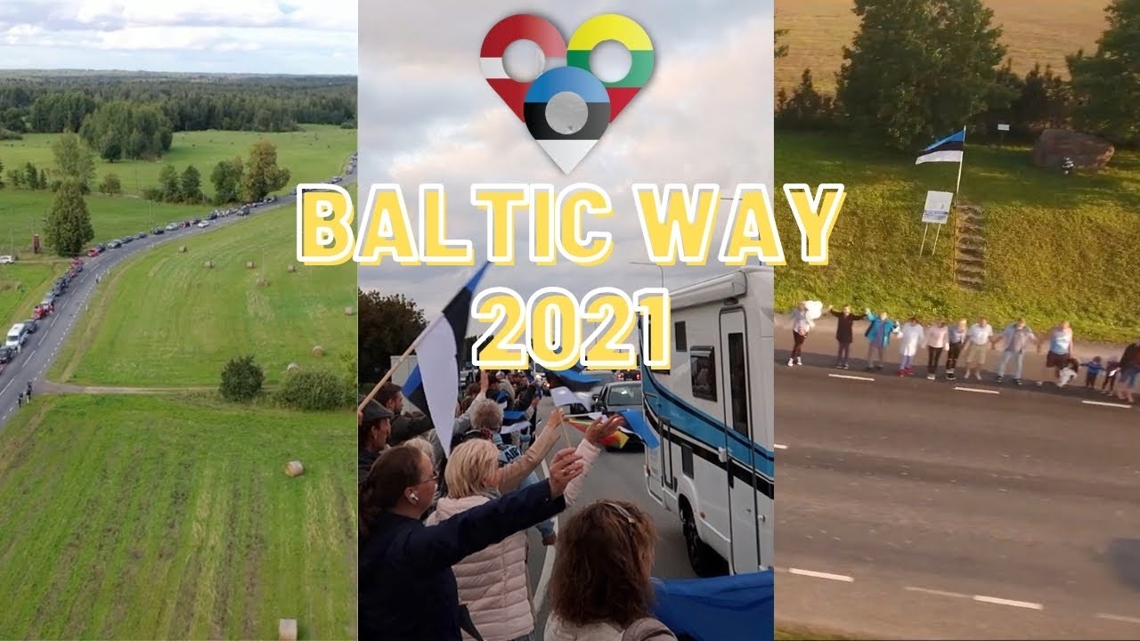 BALTIC WAY 2021 - YouTube