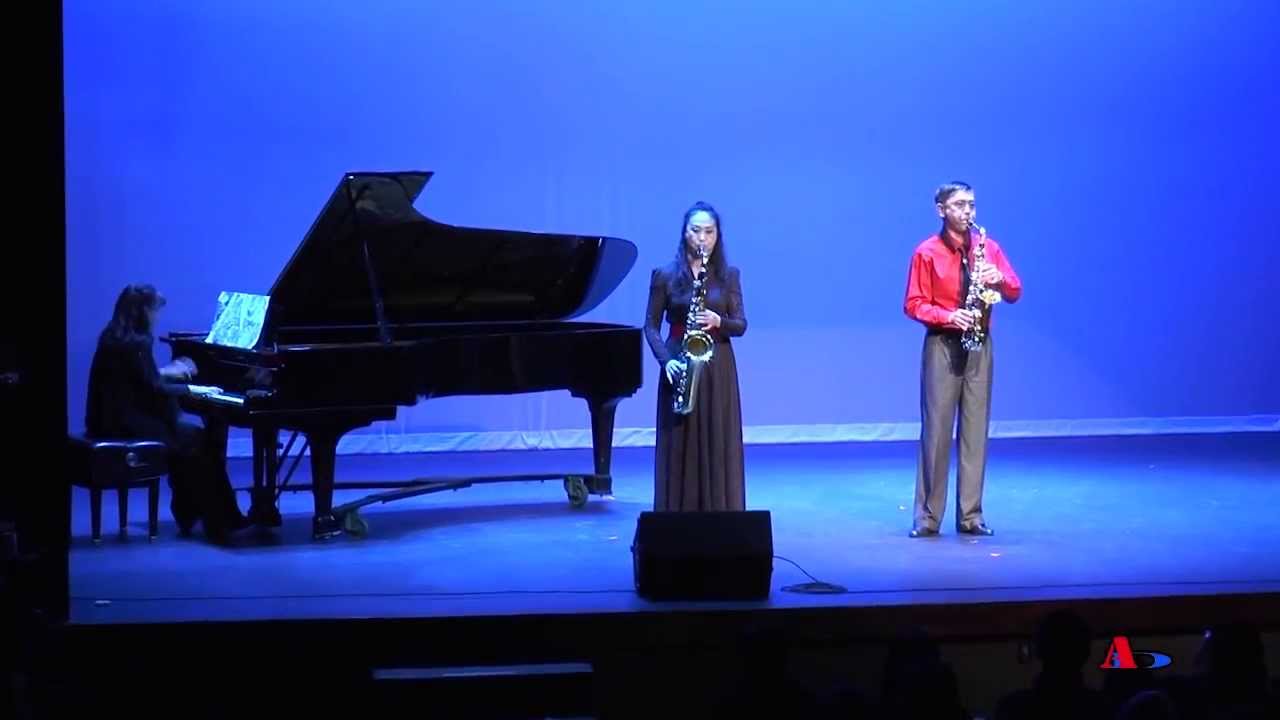 Tenor and Alto Saxophone Duet: You Raise Me Up - YouTube