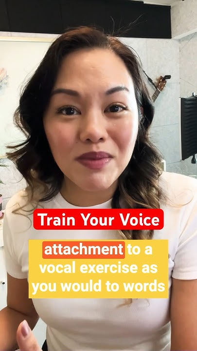 Train your voice to SING and SPEAK better - YouTube