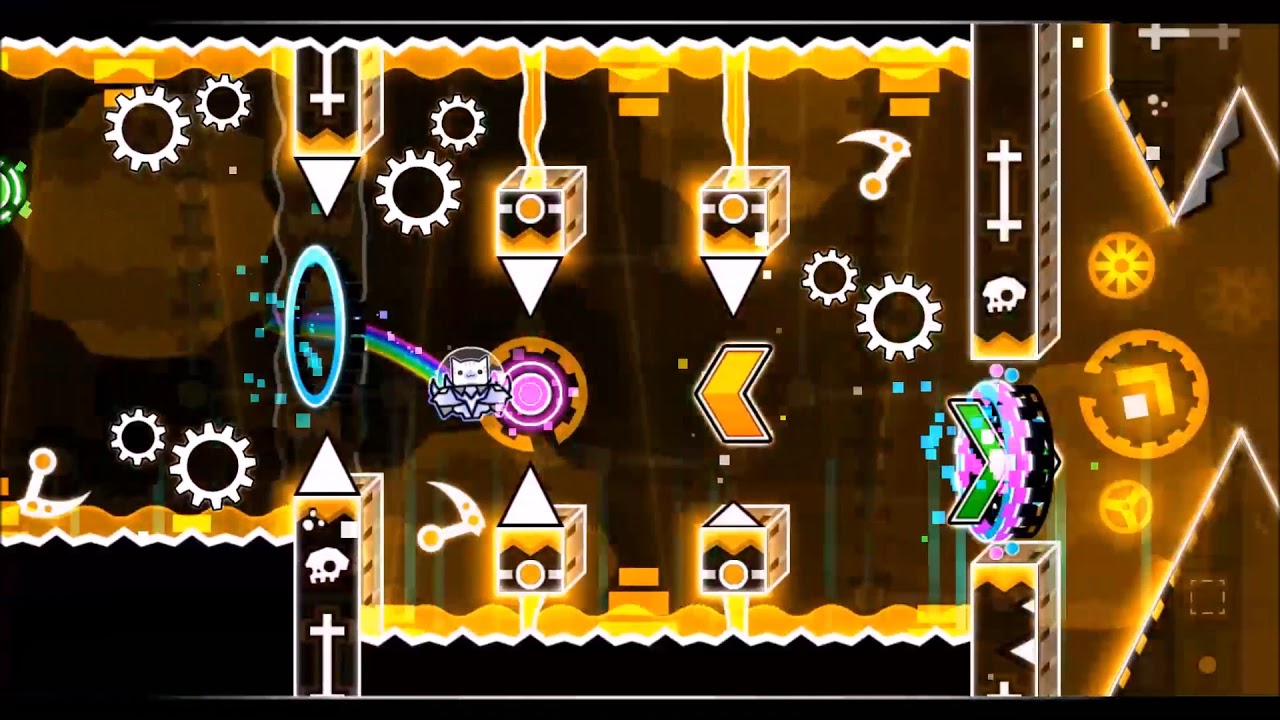 Geometry Dash My new map Neon Sign verified! - YouTube