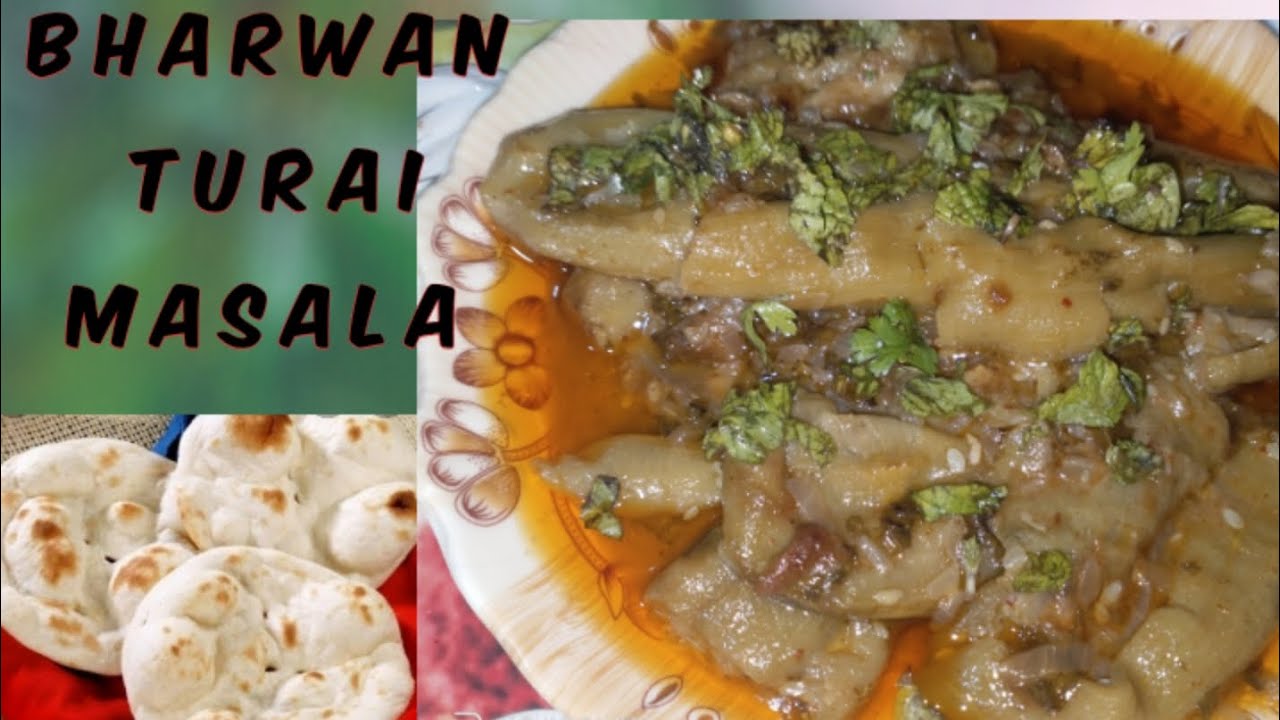 Bharwan turai masala recipe 😋🔥 - YouTube
