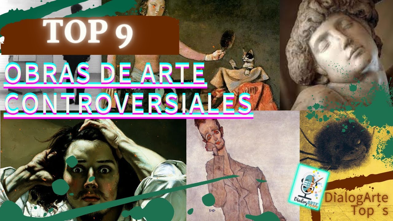 Top 9 Obras de arte controversiales | DialogArte Top´s - YouTube